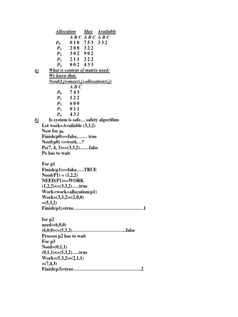 bankarsalgoexample | PDF