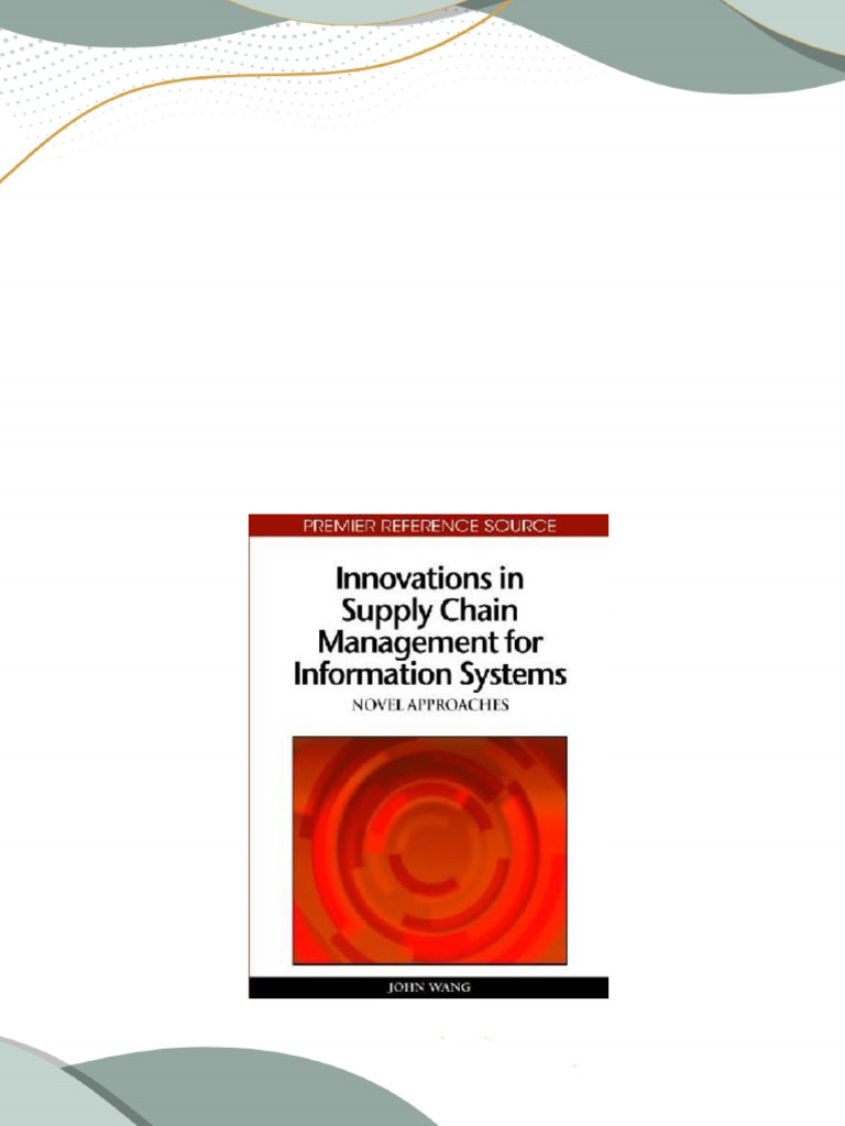 Download ebooks file (Ebook) Innovations in Supply Chain Management for ... Download ebooks file (Ebook) Innovations in Supply Chain Management for ...