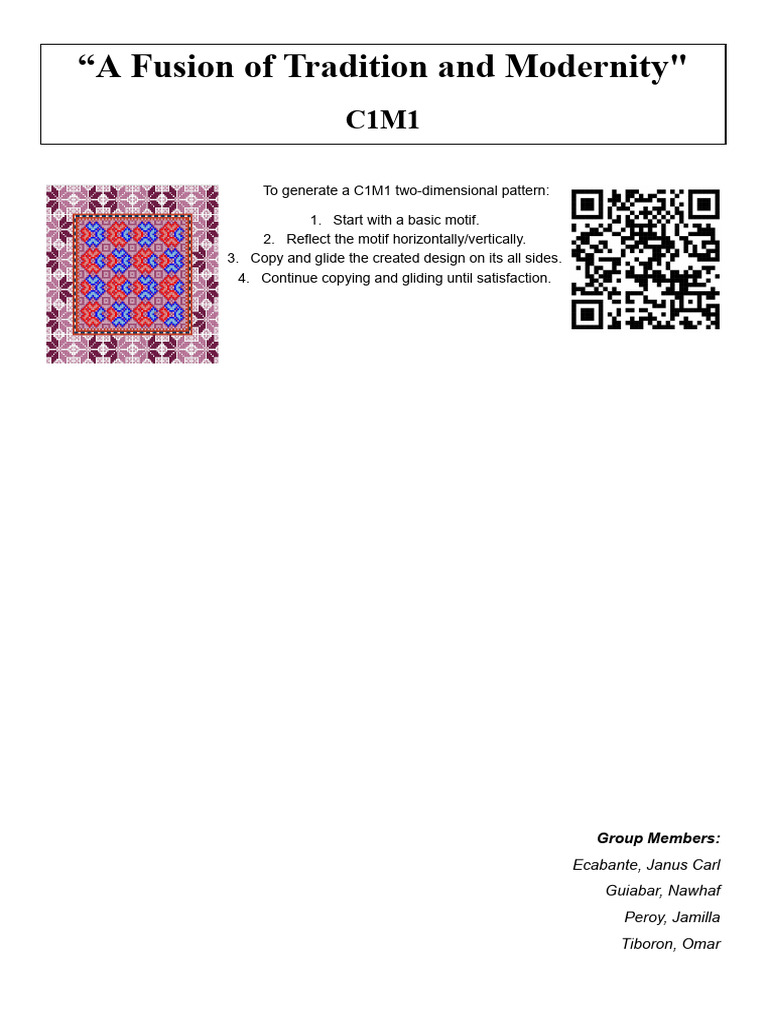 C1M1 Pattern Design Guide | PDF