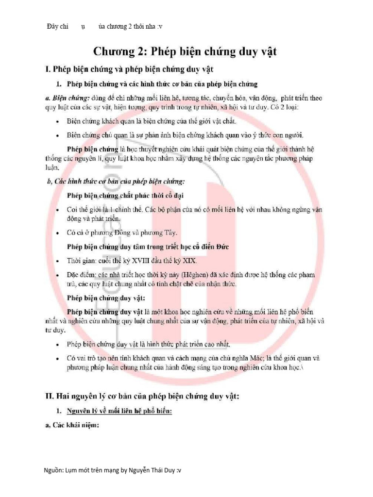 Tom-Tat-Phan II Chuong 2 | PDF