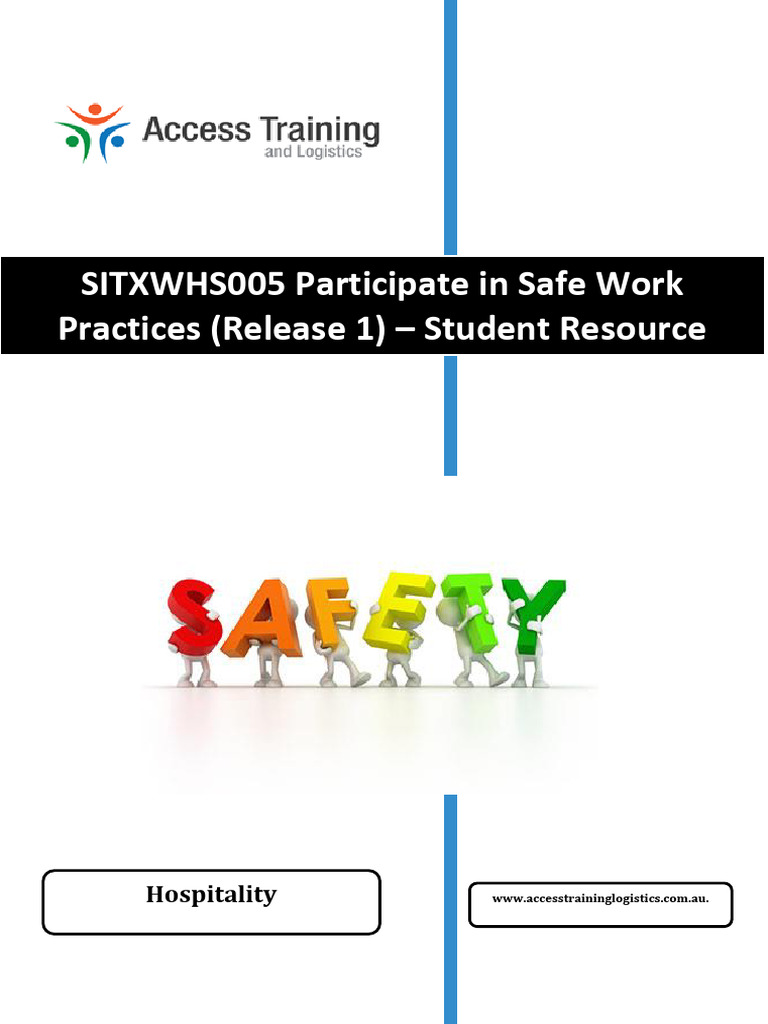 Safe Work Practices Training Guide | PDF | Occupational Safety And ...