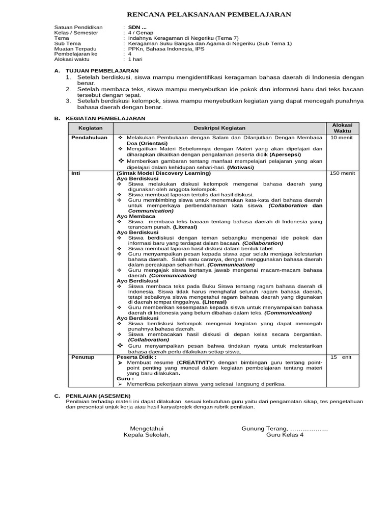 4.7.1.4 Kelas 4 T7 ST1 PB4 | PDF