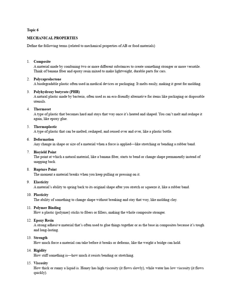 Bello Mechanical Assignment | PDF | Plastic | Ultimate Tensile Strength