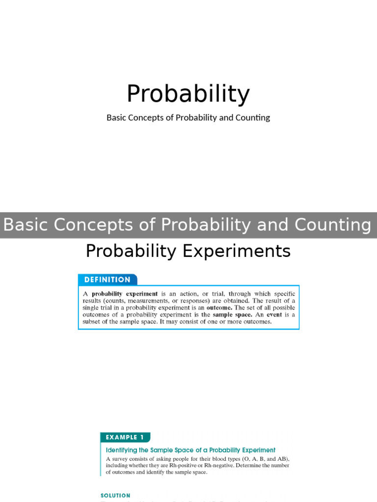 EM104 Topic6 Probability -Basic-Concepts | PDF EM104 Topic6 Probability -Basic-Concepts | PDF