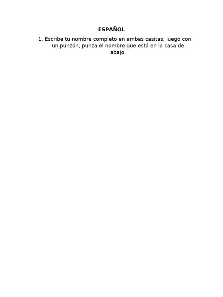 Kº Taller de Repaso L.E & Math | PDF