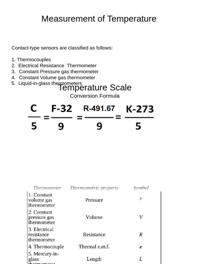 Temp Measurement Kme201t | PDF | Thermometer | Applied And Interdisciplinary Physics