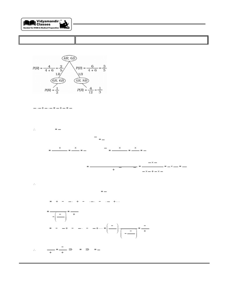 SOL Probability Main (Archive) DTS-1 PDF | PDF | Probability Theory ...
