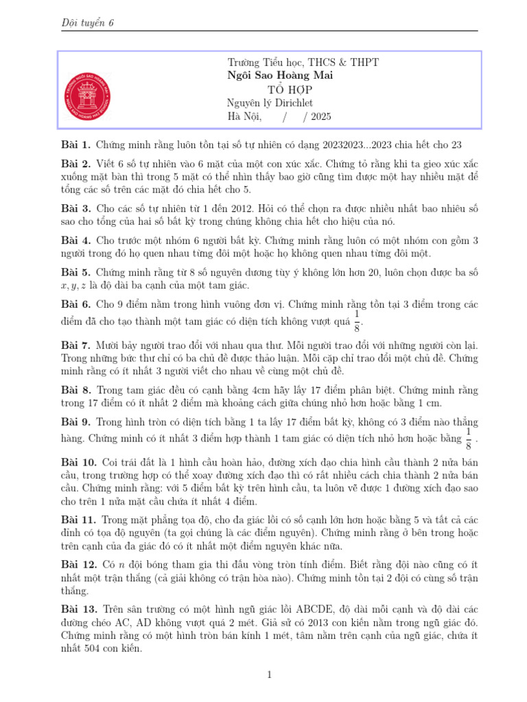 NS 6DT Dirichlet | PDF