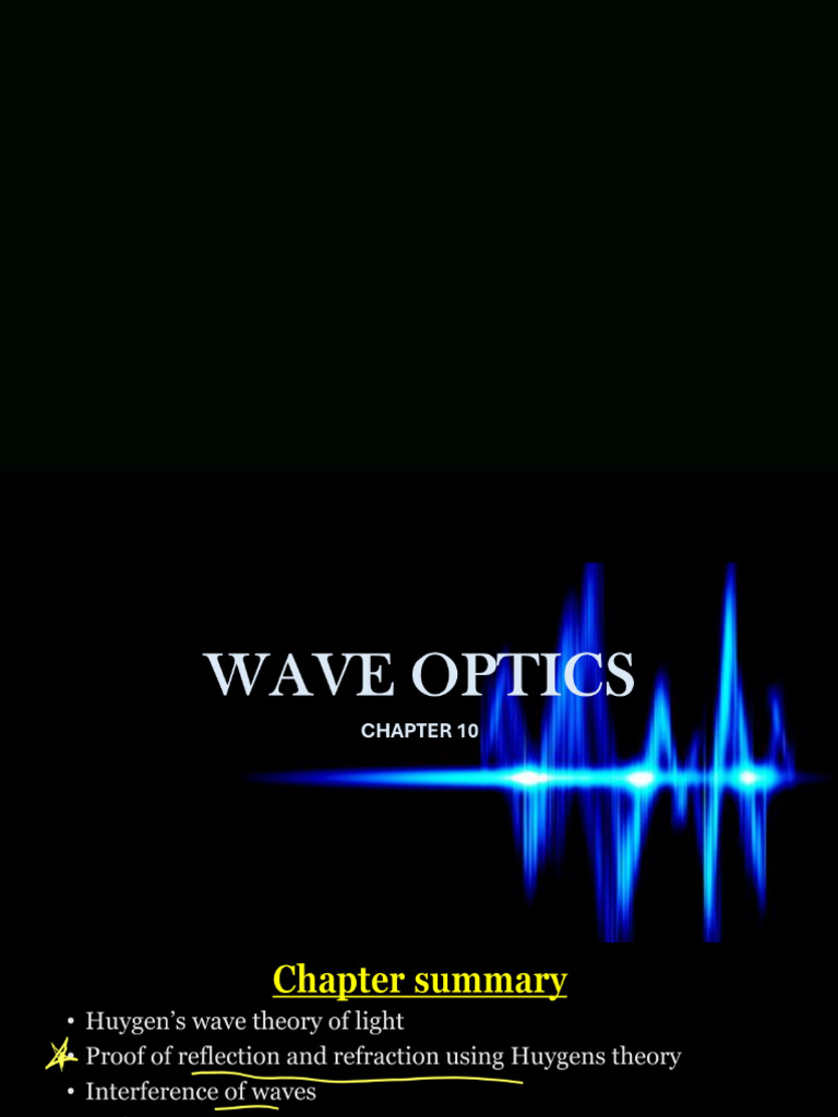 P2S BOARD Physics Wave Optics | PDF