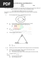 2025 Bece Mathematics Questions (Serialized) | PDF | Mathematics