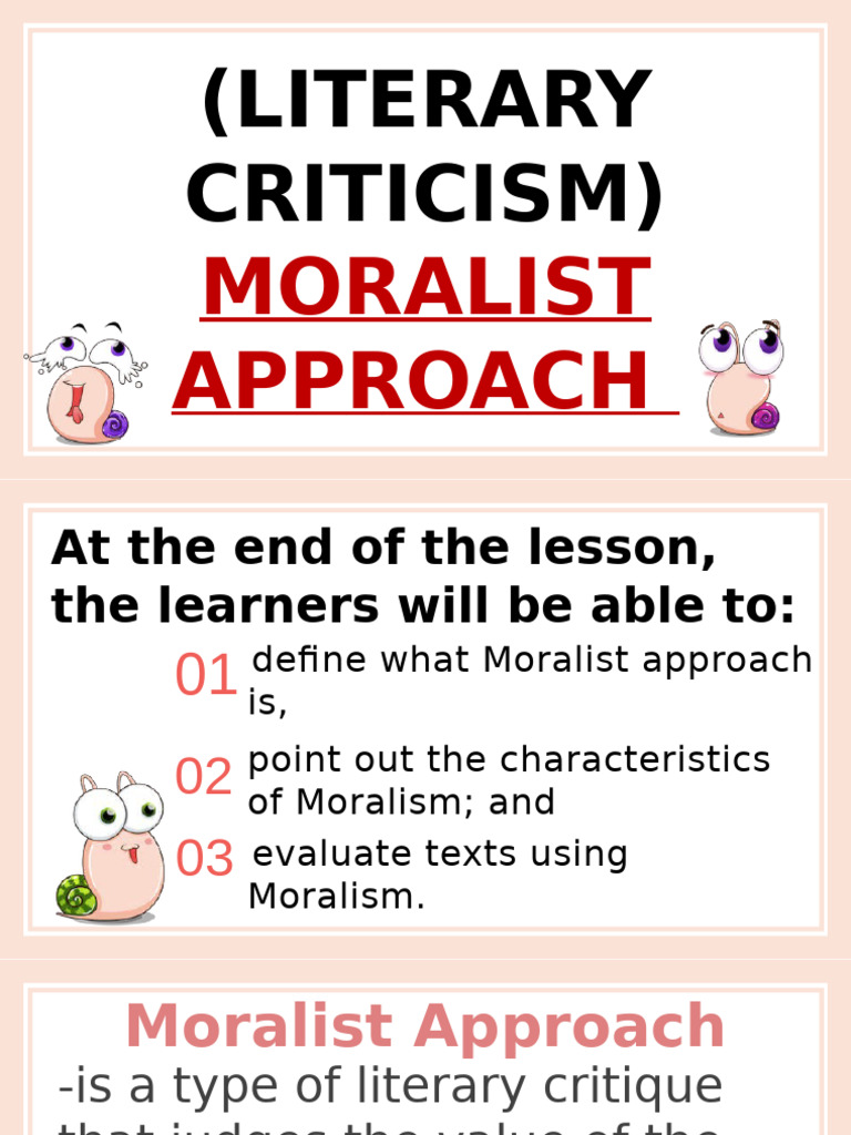 Moralist Approach | PDF