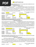 Đáp Án eBook 15 Đề Thực Chiến Đánh Giá Năng Lực v-Act Empire Team (1) | PDF