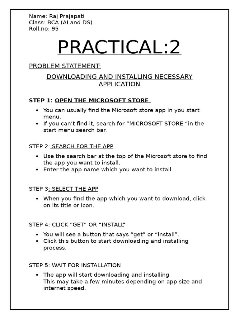 Practical 3 | PDF