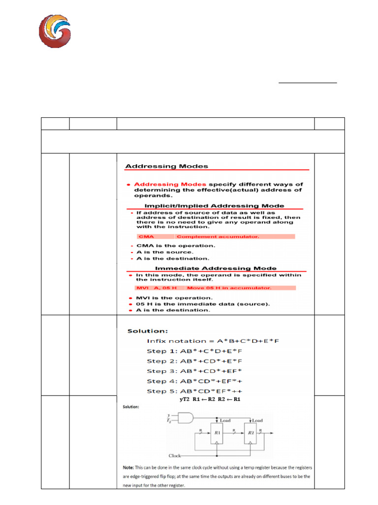 Solution_COA_KCS-302__Special Theory Examination | PDF | Cpu Cache | Digital Electronics