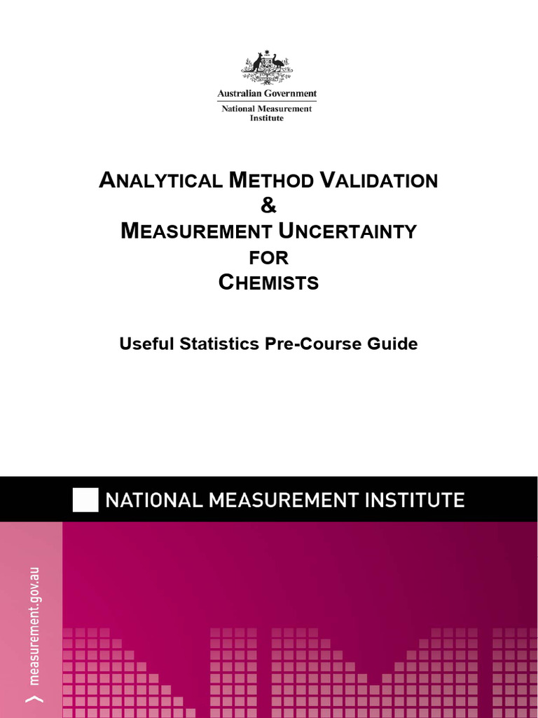 Useful Statistics Pre Course Guide V2.4 | PDF | Coefficient Of Variation | Statistics