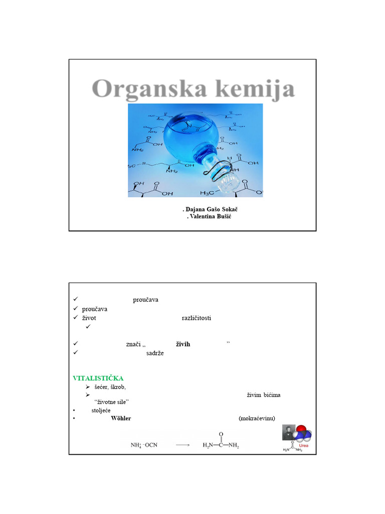 Organska - Seminar+Prezentacija | PDF