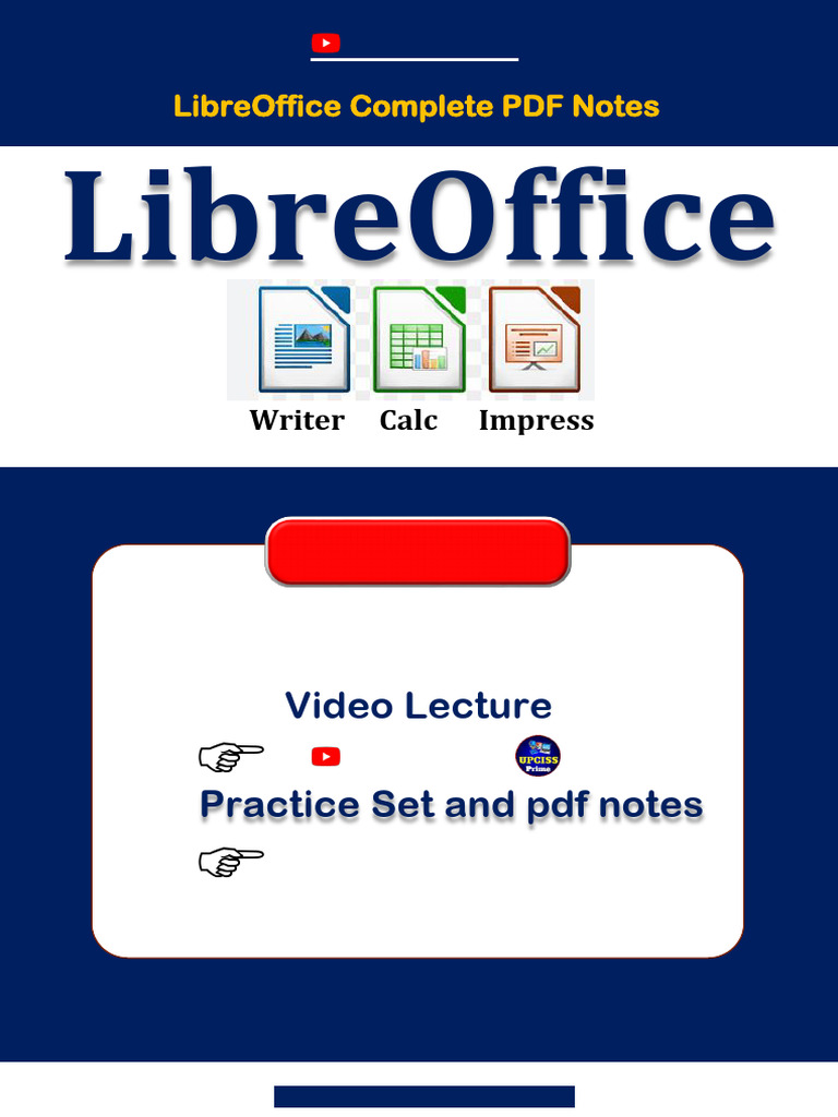 Libreoffice Full PDF Notes Download | PDF