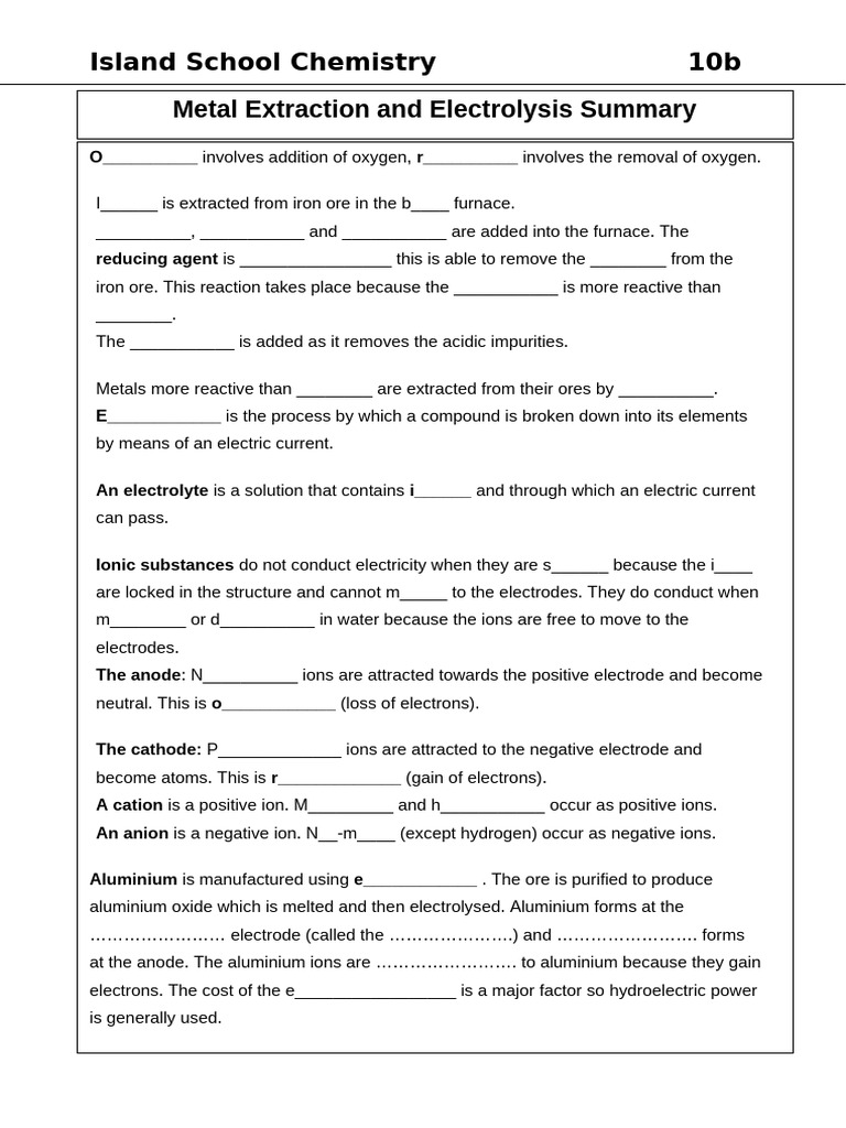 10b Extraction Summary (2017) | PDF