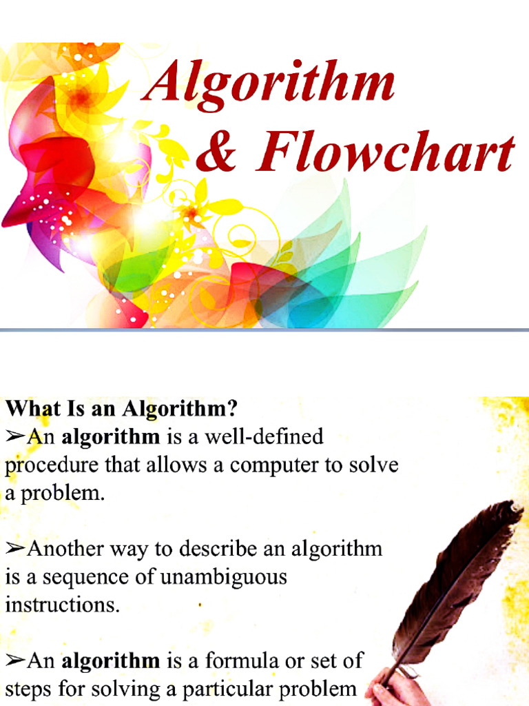 Algorithm and Flowchart | PDF