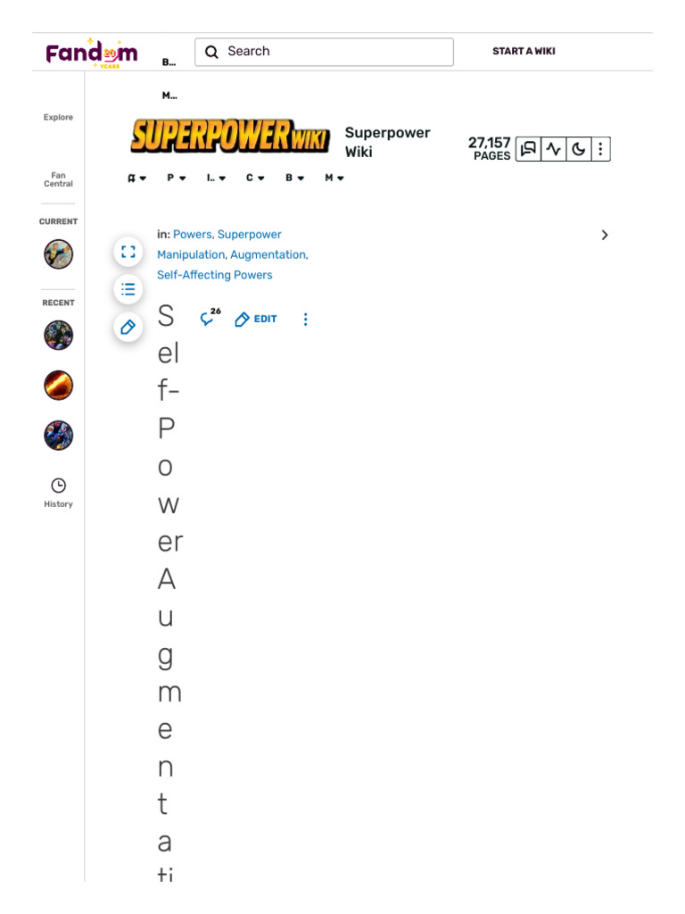Power Augmentation Superpower Guide | PDF | Dragon Ball