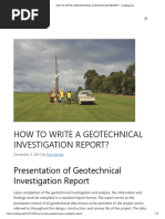 Geotechnical and Geological Report | PDF | Geotechnical Engineering ...