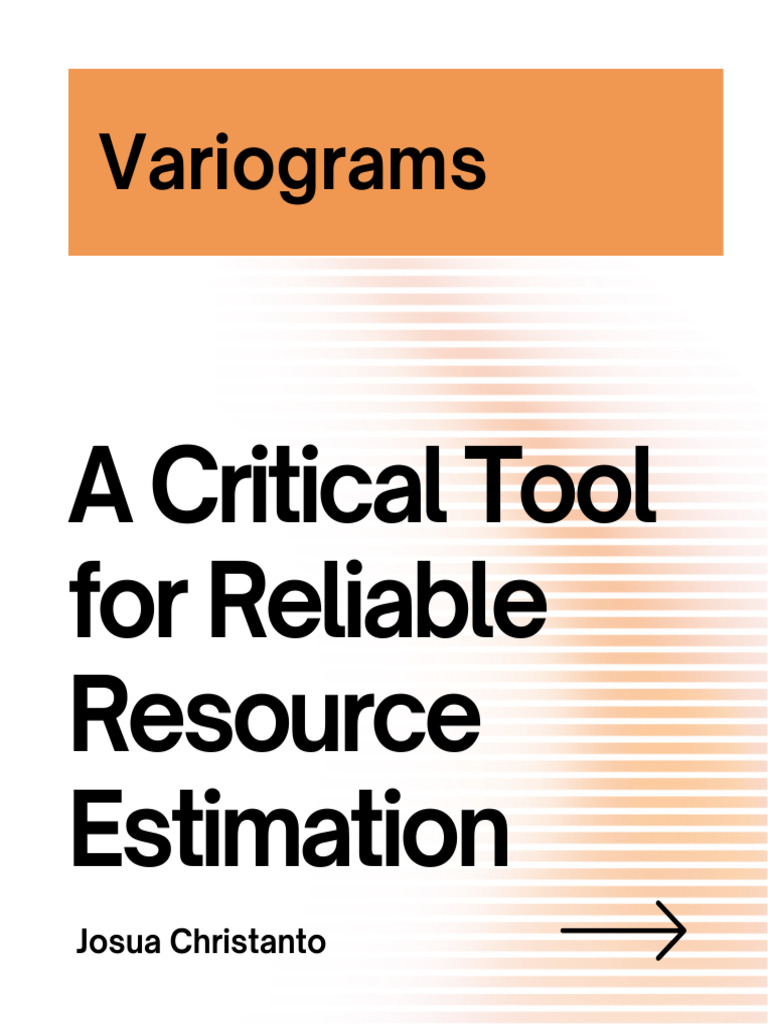 Variograms: Key to Accurate Resource Estimation | PDF