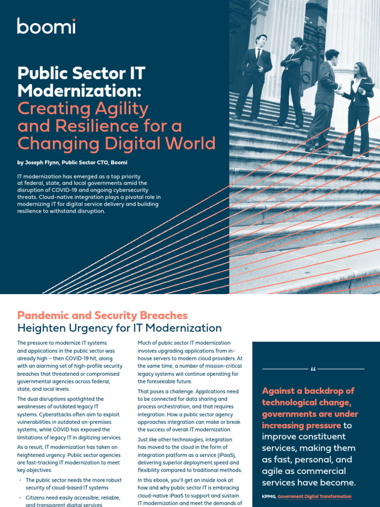 Public Sector IT Modernization Guide | PDF | Cloud Computing | Computer ...
