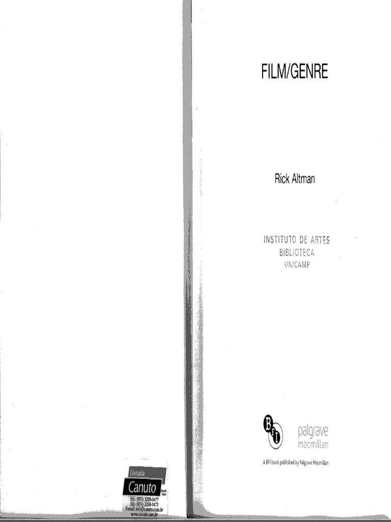 ALTMAN, Rick. Film - Genre | PDF