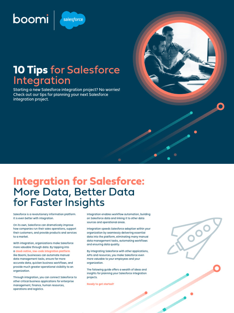 Ebook 10 Tips For Salesforce Integration | PDF | Cloud Computing | Customer Relationship Management