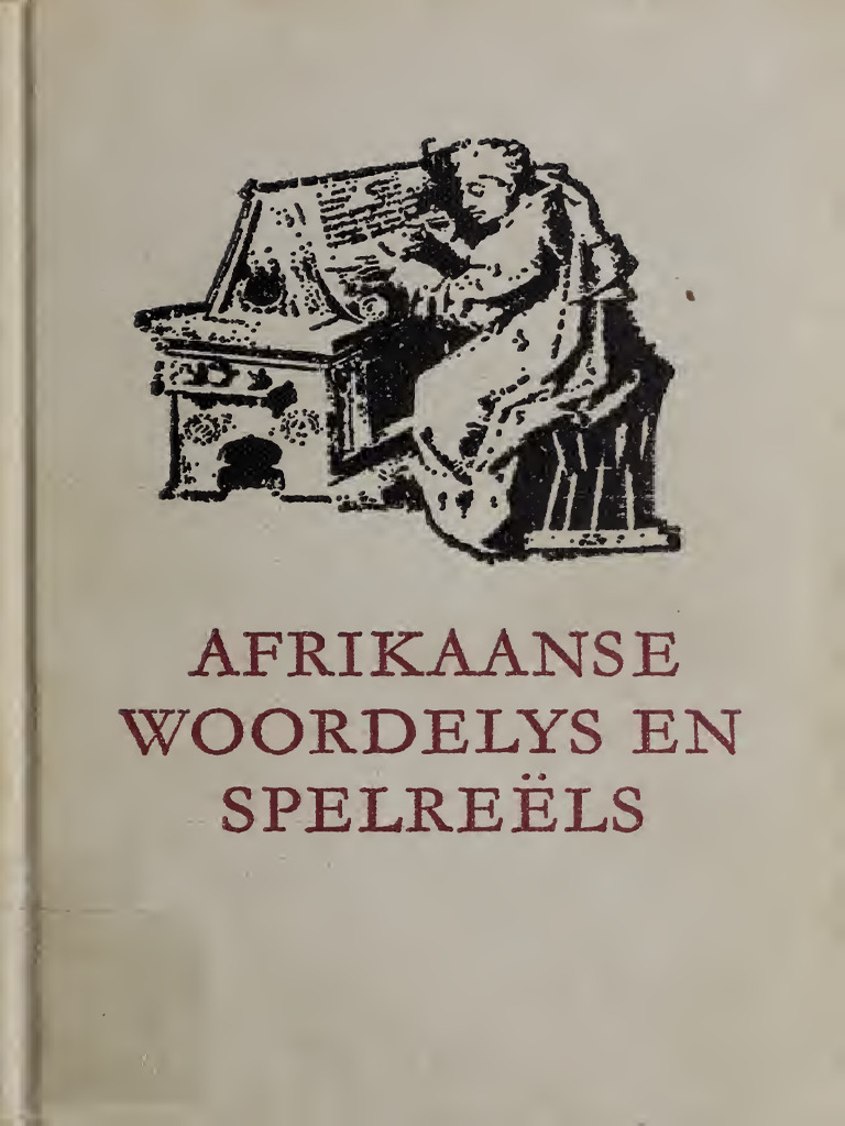Afrikaanse Woordelys Spelreels 1964 | PDF