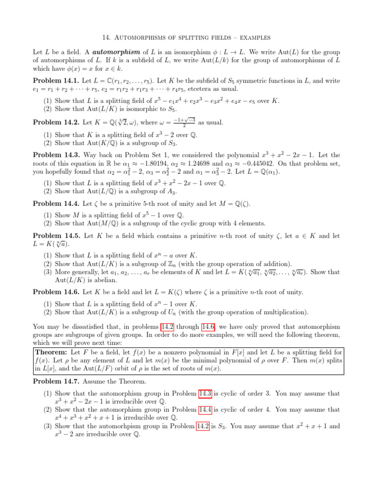 14_PROMYSWorksheets2021 | PDF | Field (Mathematics) | Group (Mathematics)