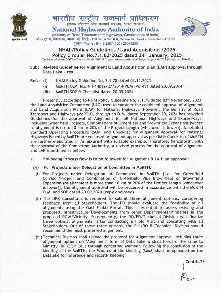 Policy Circular No. 7.1.82. | PDF