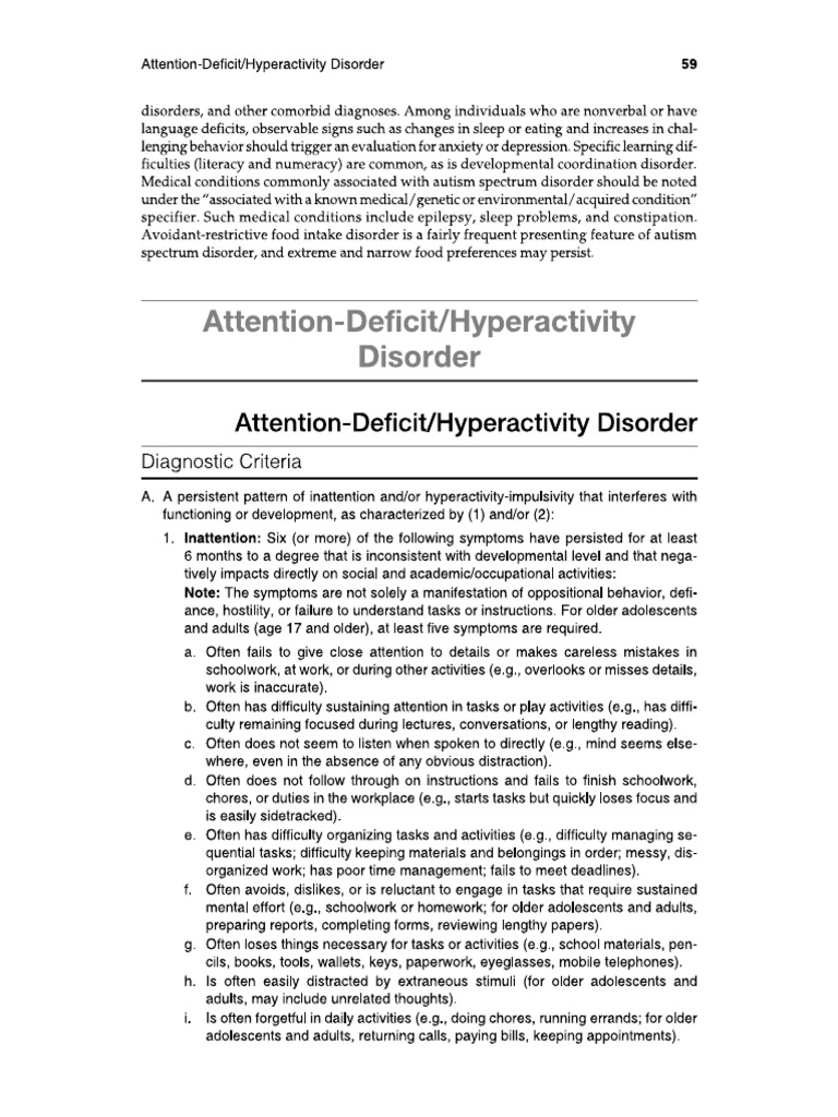 Adhd | PDF