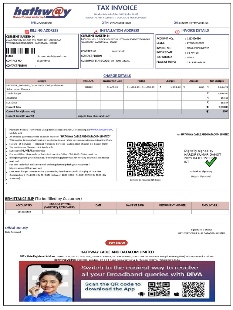 inter_feb | PDF | Invoice | Payments