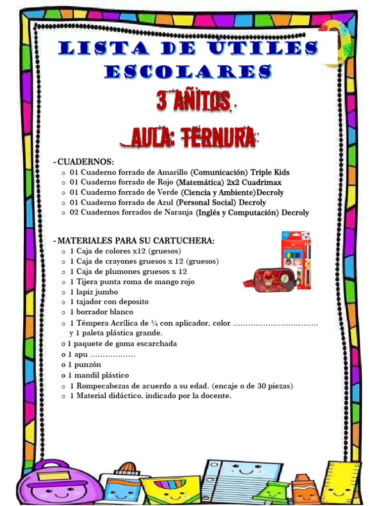 3 AÑITOS utiles | PDF