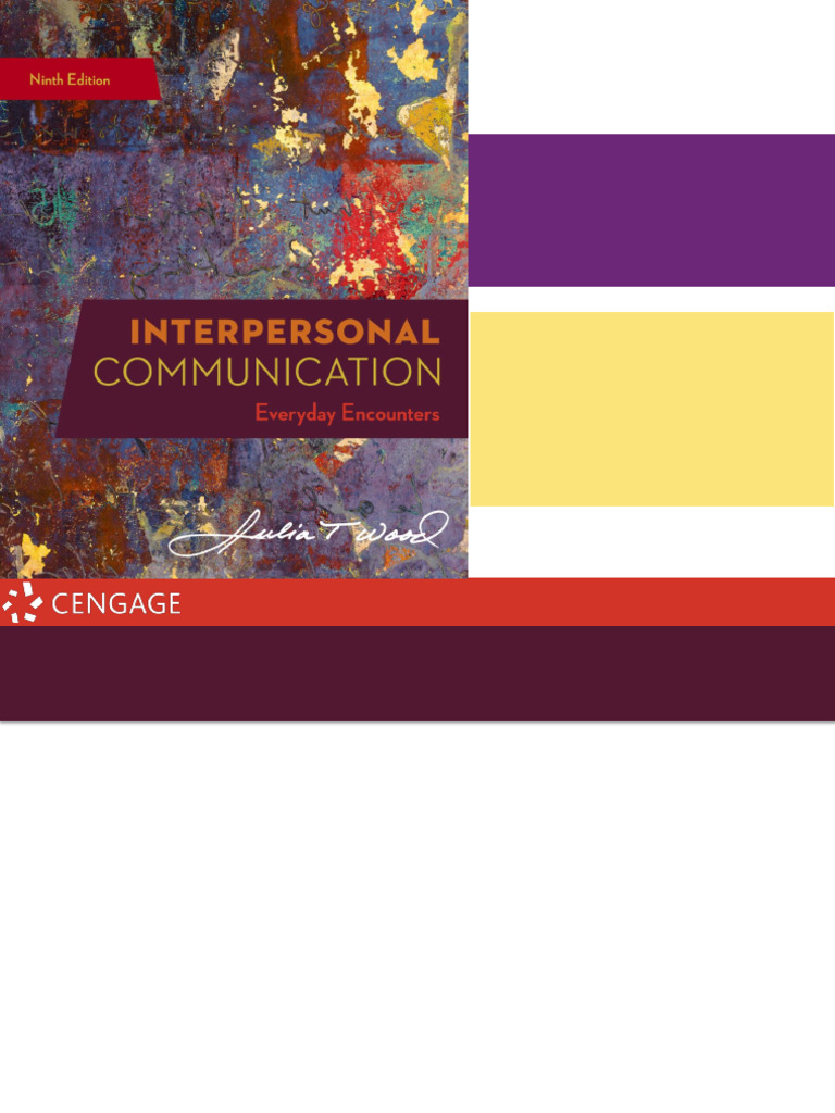 A First Look at Interpersonal Communication | PDF | Communication