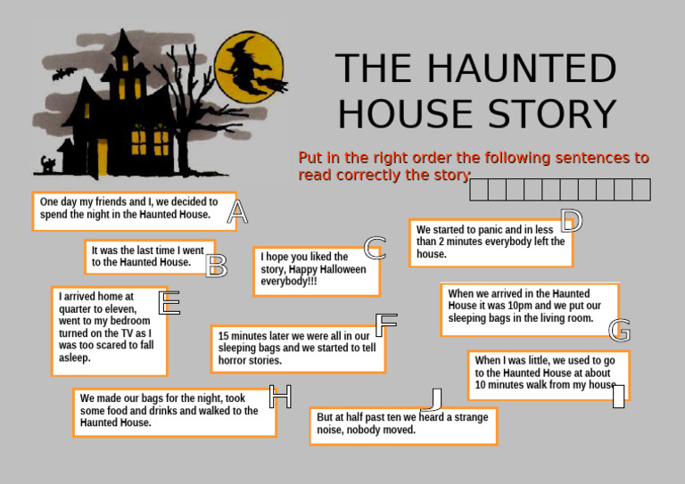 The Haunted House Story - 34040 | PDF