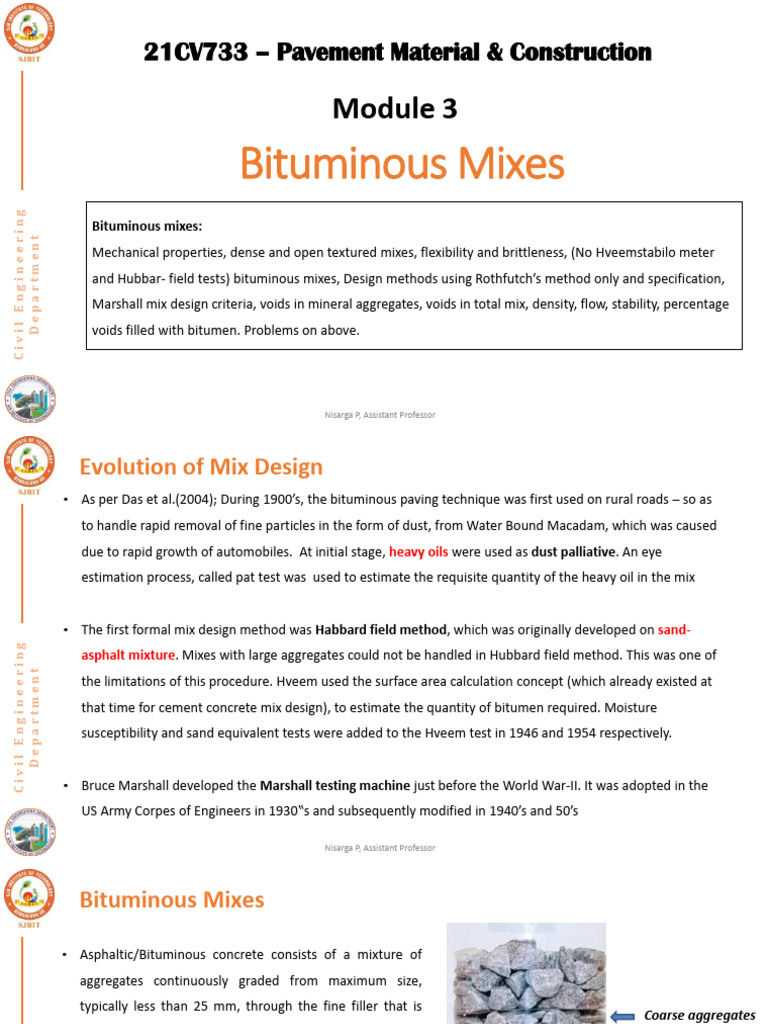 PMC Module 3 | PDF | Concrete | Road Surface