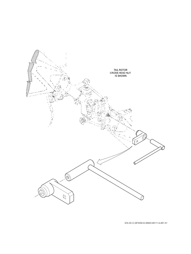 Tool Set, Tr Hub and Blade Assembly and Crosshead Removal Installation ...