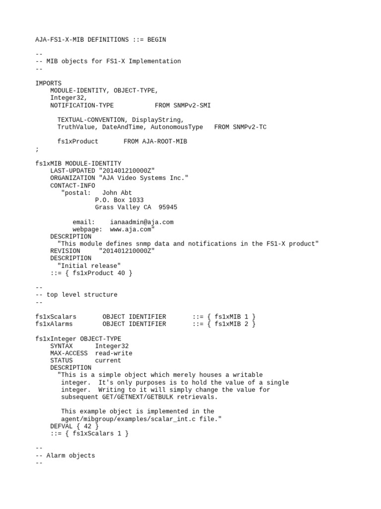 Aja FS1 X Mib | PDF | Computer Science | Software Engineering