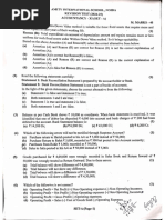 Paper 1 - CA Foundation Accounts Paper Sept 2024 Exam | PDF ...