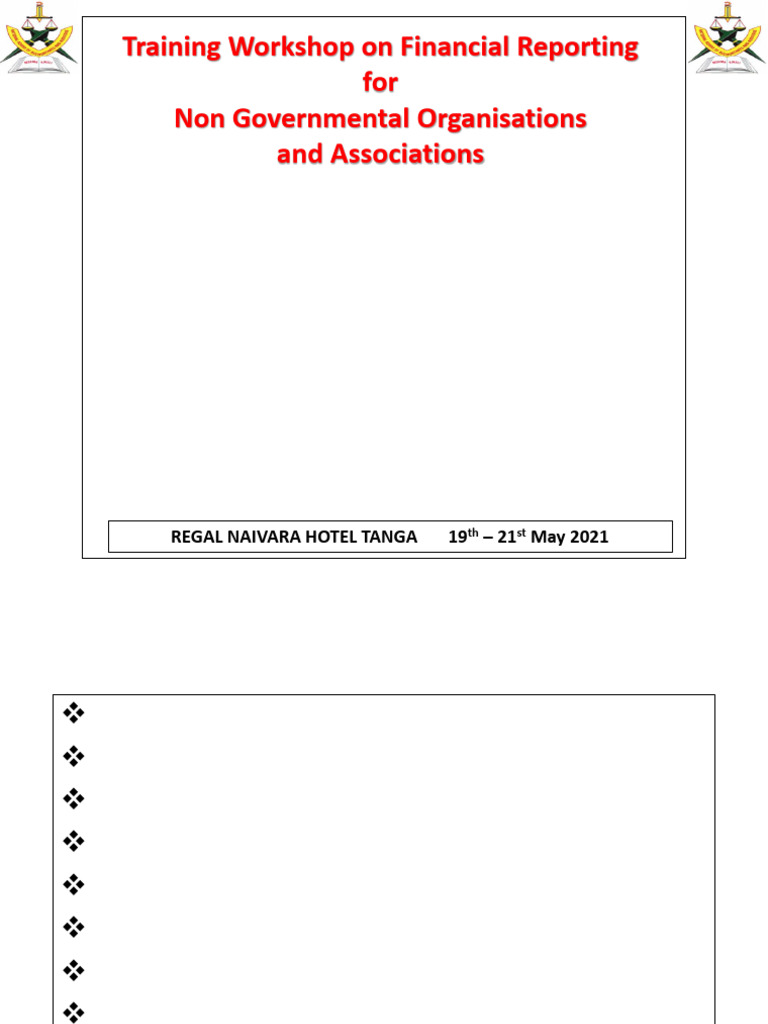 NGOs Financial Statements 2021 | PDF | Equity (Finance) | Going Concern