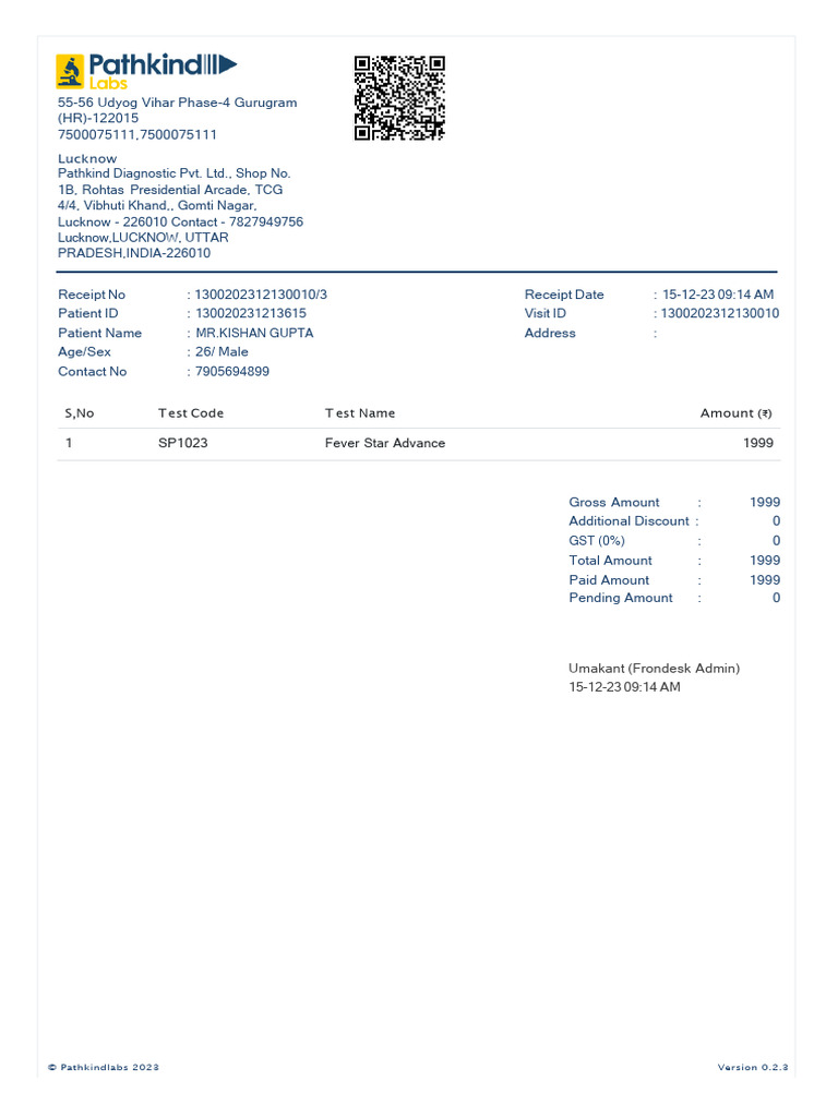 MR Kishan Gupta Bill | PDF