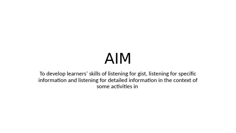 AIM | PDF