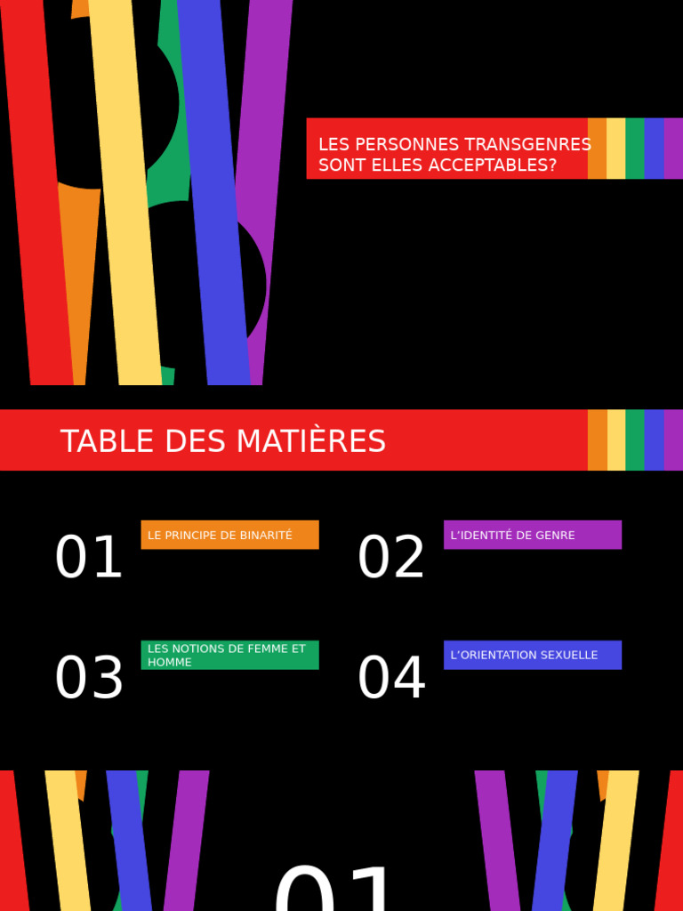 Les personnnes transgenres sont elles acceptables | PDF | Identité de ...