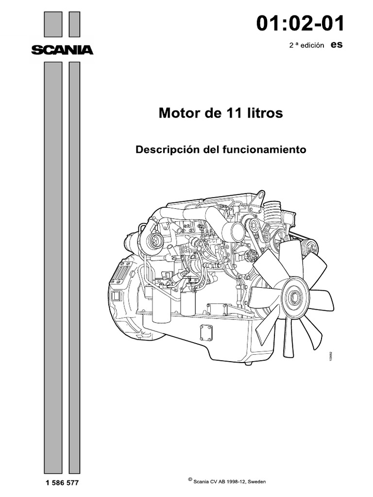 Manual Motor Scania | PDF