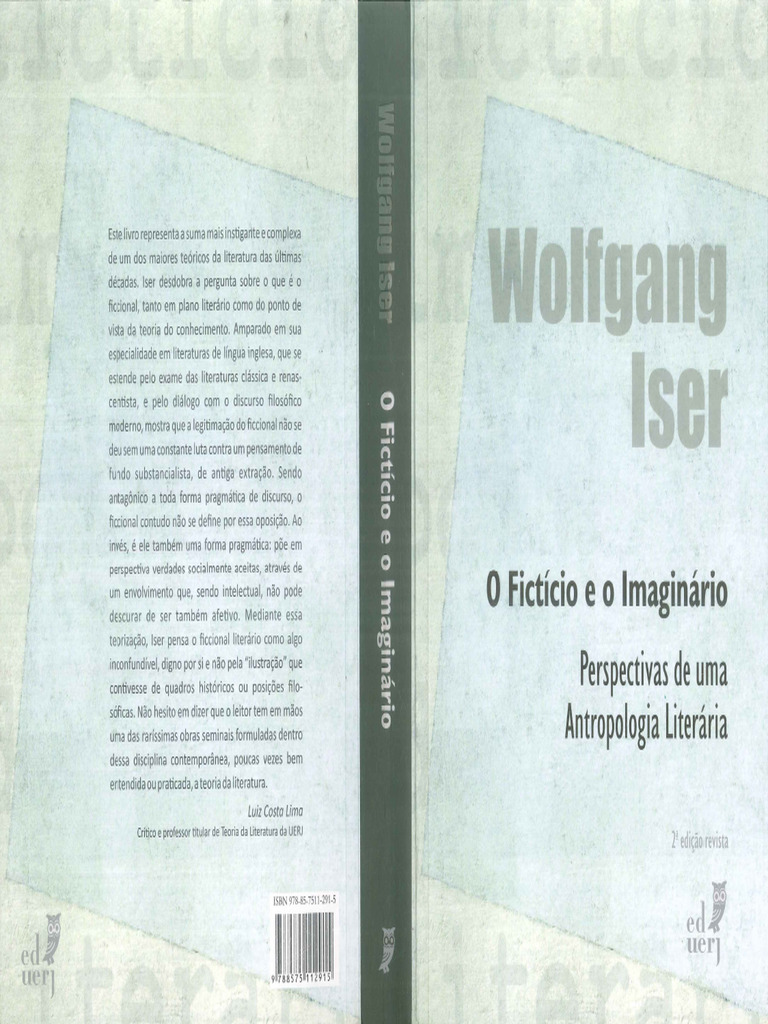 19 Wolfgang ISER, O Fictício e o Imaginário, Intro e Cap. 1 | PDF