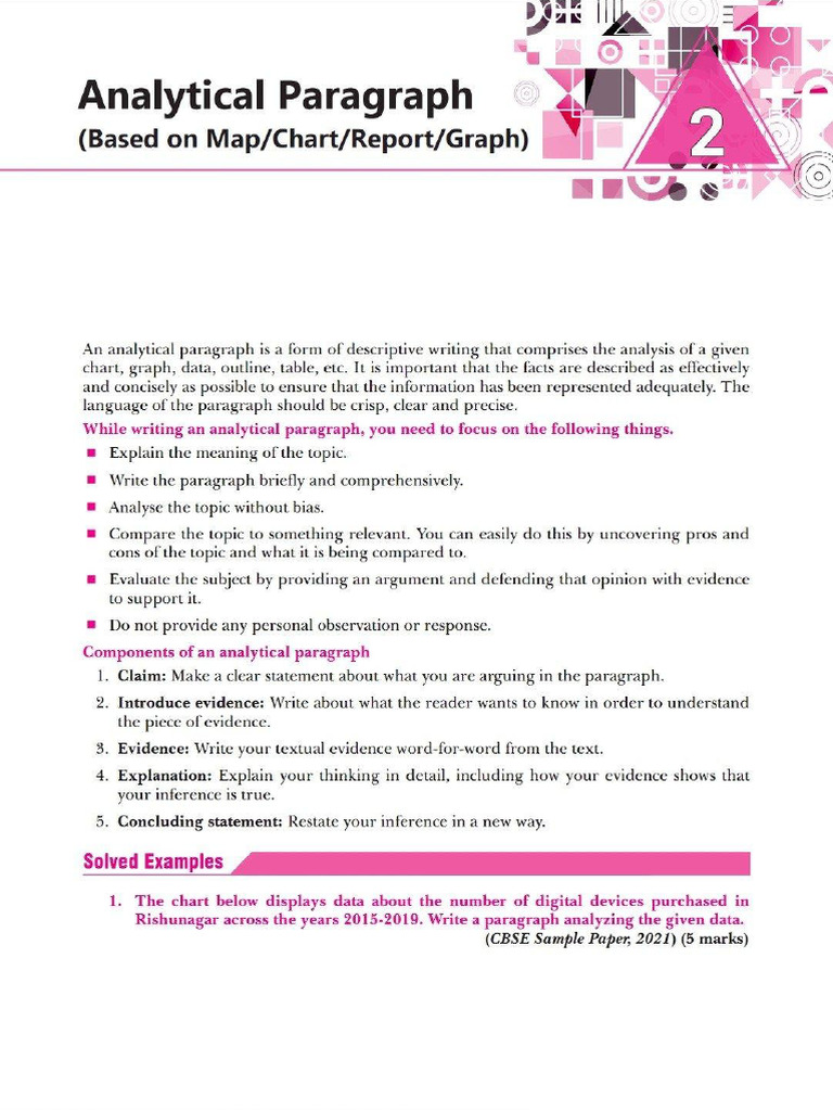 Analytical Paragraph-QUESTION BANK | PDF