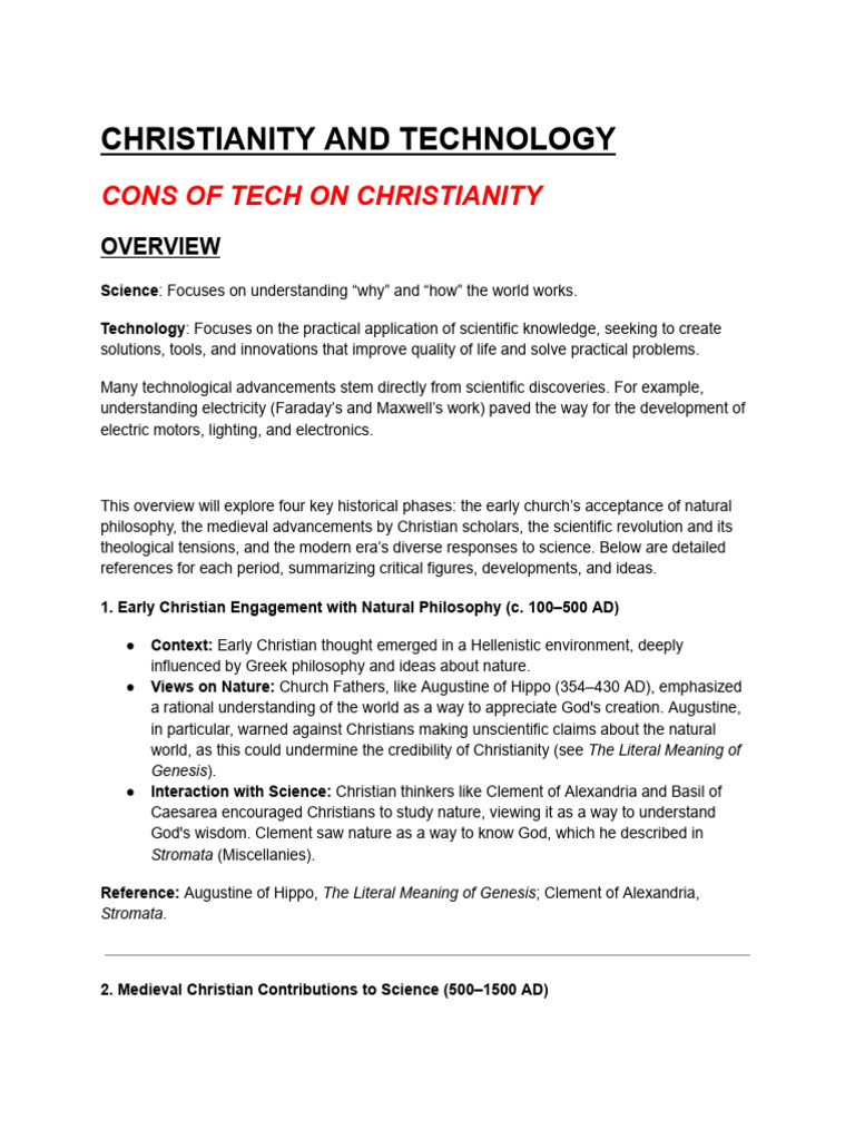 Church and Science | PDF | Creationism | Science