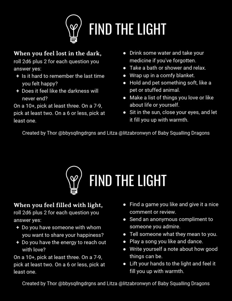 Find The Light | PDF